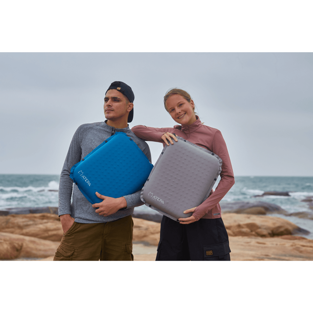 X-Large Inflatable Seat Cushion with Memory Foam | Lightweight & Portable