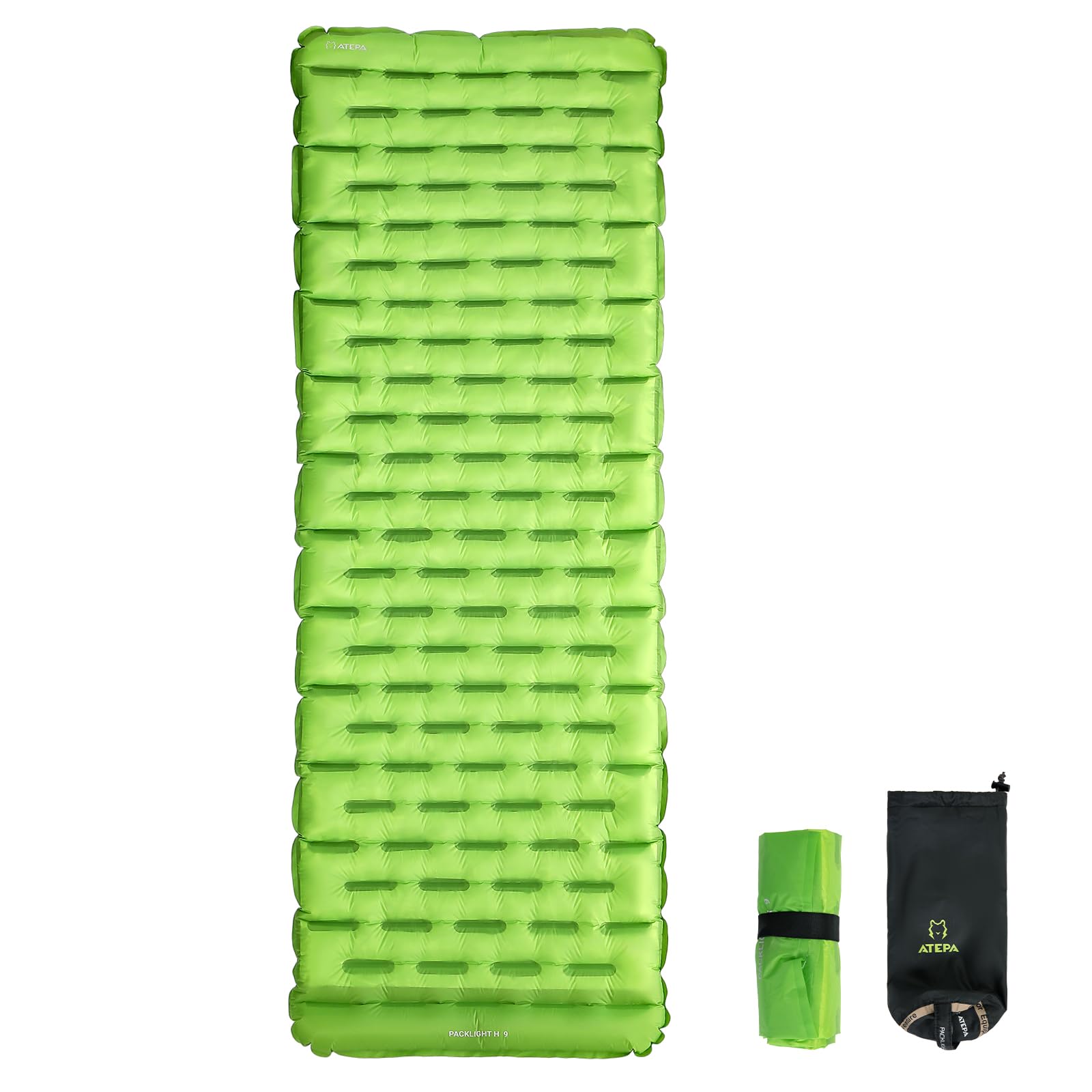 ATEPA Insulated Sleeping Pad R-Value 5.9 | Ultralight Warmth 5.9 -4°F/-20°C